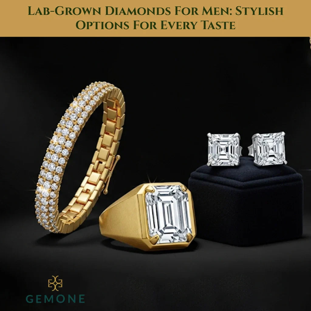 Shop Stylish Lab-Grown Diamond Jewelry for Men – Gemone Diamond