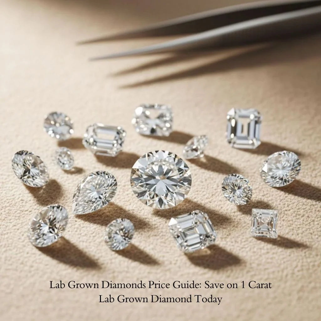 1 Carat Lab Grown Diamond Price Guide: Save 50-70% Today – Gemone Diamond